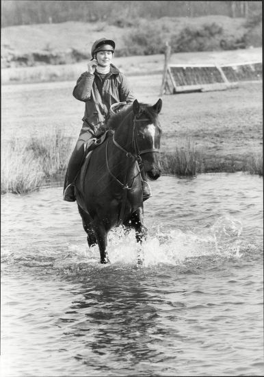 Racehorse Trainer Former Jockey Geraldine Rees Editorial Stock Photo ...
