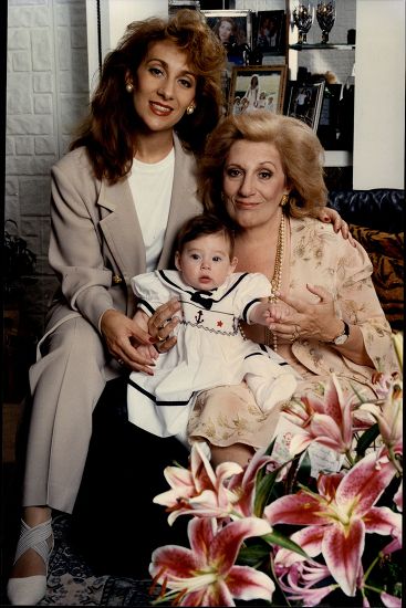 Fashion Designer Janet Reger Daughter Aliza Editorial Stock Photo ...