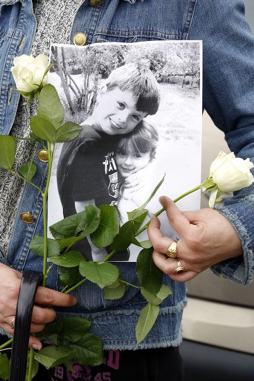 Photograph Murdered Children Mathew Carla Stevenson Editorial Stock ...