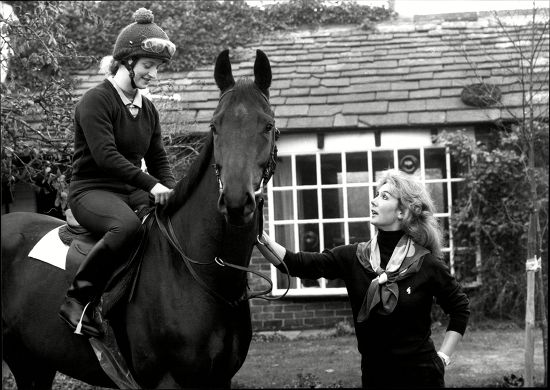 Racehorse Trainer Former Jockey Geraldine Rees Editorial Stock Photo ...
