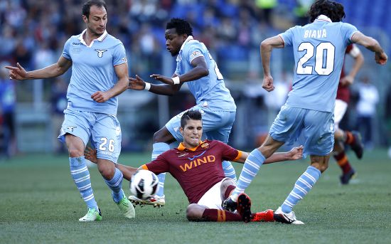 Erik Lamela Stefan Radu Eddy Onazi Editorial Stock Photo - Stock Image ...