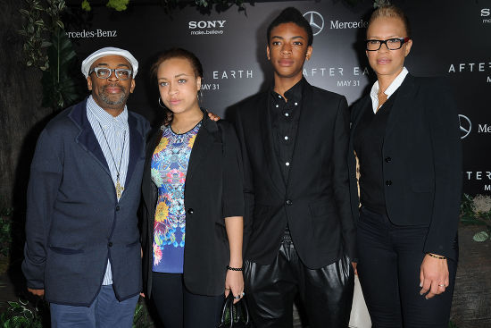 Spike Lee Daughter Satchel Lee Son Editorial Stock Photo - Stock Image ...