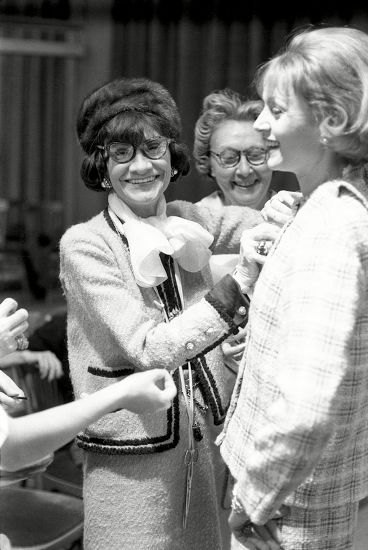 Coco Chanel Making Alterations Models Jacket Editorial Stock Photo ...