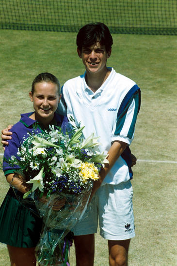 Tim Henman Presents Ball Girl Caroline Editorial Stock Photo - Stock ...