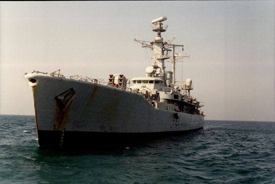 Hms Jupiter F60 Batch 3 Leanderclass Editorial Stock Photo - Stock ...