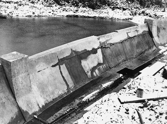 50th Scale Model Mohne Dam Building Editorial Stock Photo - Stock Image ...