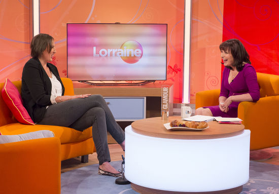 Miranda Hart Lorraine Kelly Editorial Stock Photo - Stock Image ...
