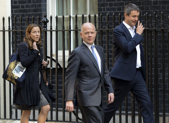Kate Fall William Hague Rupert Harrison Editorial Stock Photo - Stock ...
