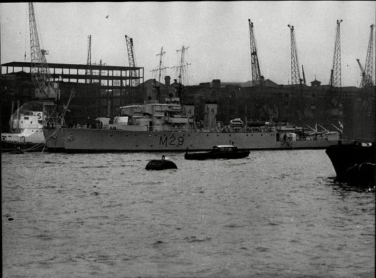 Hms Cockatrice Royal Navy Minesweeper Ship Editorial Stock Photo ...