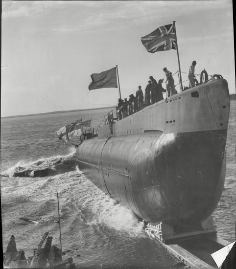 Hms Explorer Royal Navy Submarine Seen Editorial Stock Photo - Stock ...