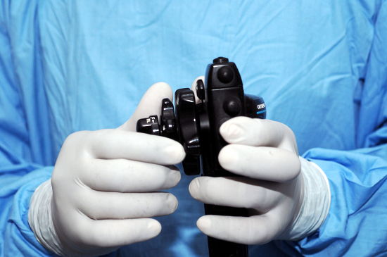 Surgeon Holding Endoscope Remote Control Sudan Editorial Stock Photo ...