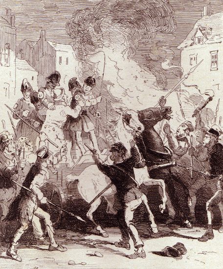 Chartist Riots Birmingham 15 July 1839 Editorial Stock Photo - Stock ...