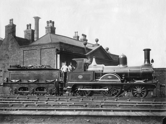 North Staffordshire Railway Steam Locomotive No Editorial Stock Photo ...