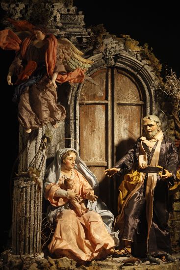 Historical Napolitan Nativity Scene Editorial Stock Photo - Stock Image ...