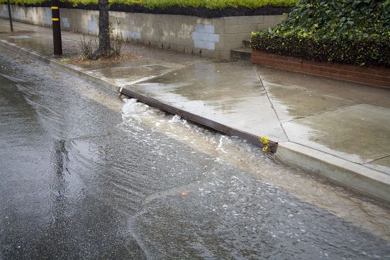 Storm Drainage System Heavy Rains Flow Editorial Stock Photo - Stock ...