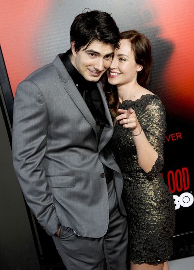 Brandon Routh Wife Courtney Ford Editorial Stock Photo - Stock Image ...