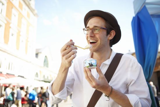 Robbie Boys Ben Jerrys Ice Cream Editorial Stock Photo - Stock Image ...