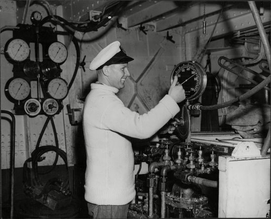 British Navy Po Sets 535ft Deepest Editorial Stock Photo - Stock Image ...