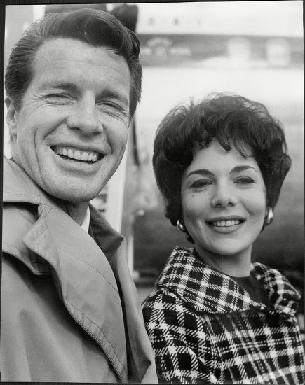 Actor Robert Horton His Wife Heathrow Editorial Stock Photo - Stock ...