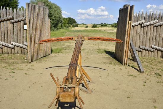 Large Battle Crossbow Medieval Siege Machine Editorial Stock Photo ...