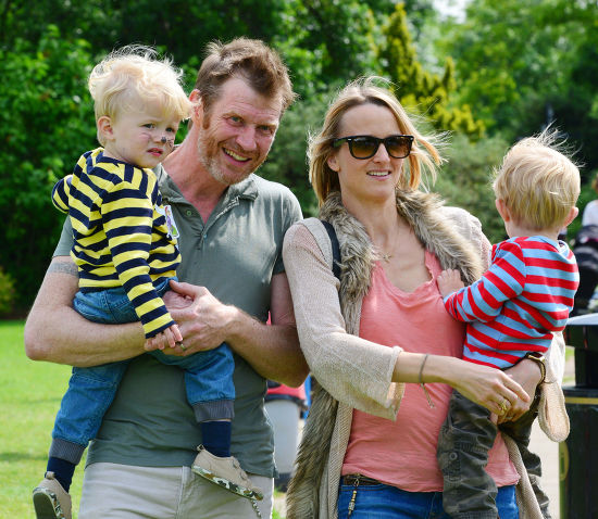 Jason Flemyng His Wife Elly Fairman Editorial Stock Photo - Stock Image ...