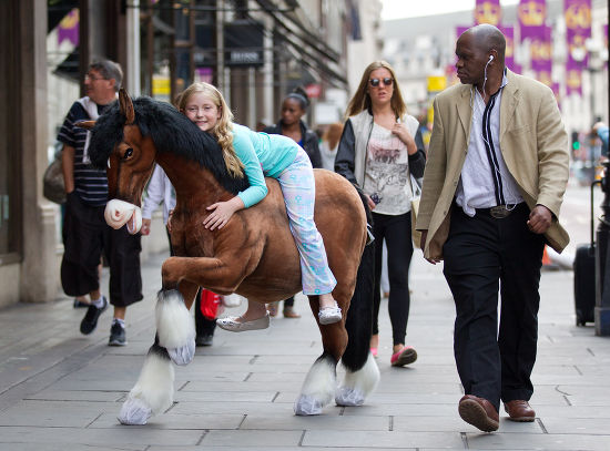 Teagan 9 Seen On Regents Street Editorial Stock Photo - Stock Image ...