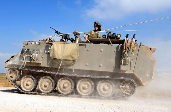 Israeli Soldiers On M113 Armored Personnel Editorial Stock Photo ...