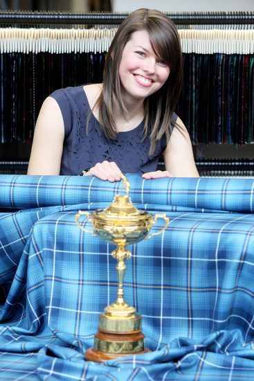 Tartan Designer Lyn Johnstone Editorial Stock Photo - Stock Image ...
