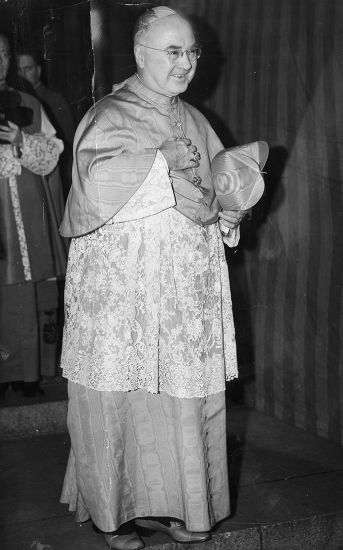 Cardinal Francis Spellman Archbishop New York Editorial Stock Photo ...