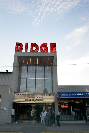 Ridge Theatre Vancouver Canada Editorial Stock Photo - Stock Image ...