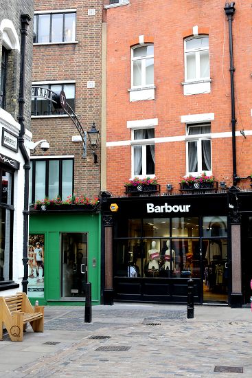 Barbour Shop Front Fouberts Place London Editorial Stock Photo - Stock ...