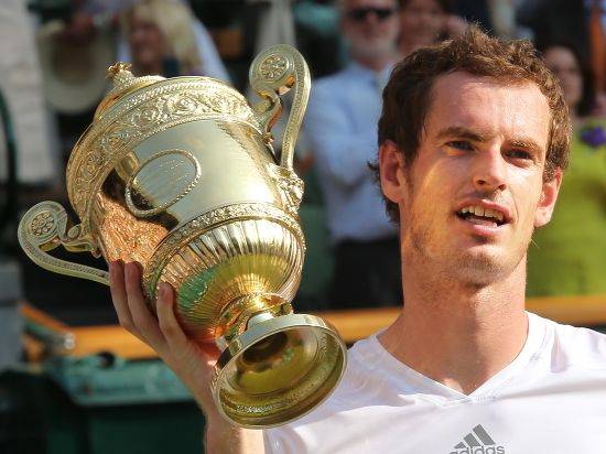 Andy Murray Trophy After Winning Mens Editorial Stock Photo - Stock ...