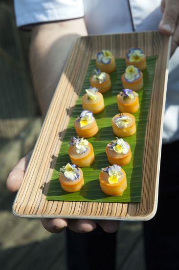 Canapes Made Carrot Cabbage Editorial Stock Photo - Stock Image ...