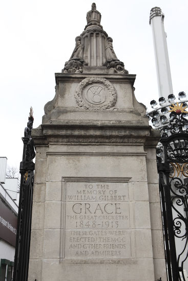 Grace Gate Lords Cricket Ground London Editorial Stock Photo - Stock ...