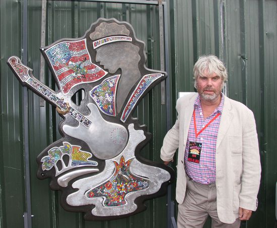 Guy Portelli His Sculptures Editorial Stock Photo - Stock Image ...