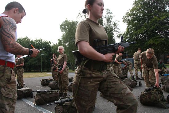 Initial Training Group Army Centre Pirbright Editorial Stock Photo ...