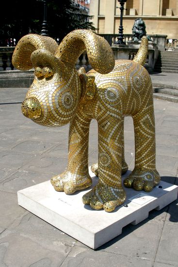 Golden Gromit By Julie Vernon Editorial Stock Photo - Stock Image ...