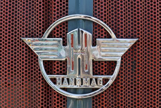 Cooler Hanomag Logo Vintage Tractor Editorial Stock Photo - Stock Image ...