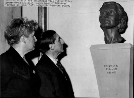 Bronze Bust Opera Singer Kathleen Ferrier Editorial Stock Photo - Stock ...