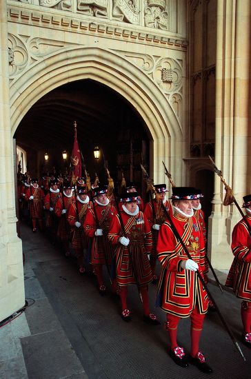 Beefeater Guards British Soldiers Troops Formal Editorial Stock Photo ...
