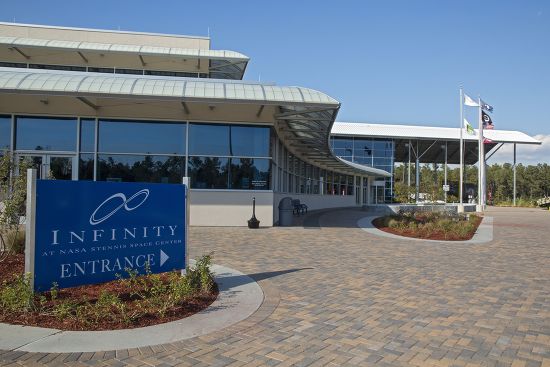 Nasas Infinity Science Center Infinity Contains Editorial Stock Photo