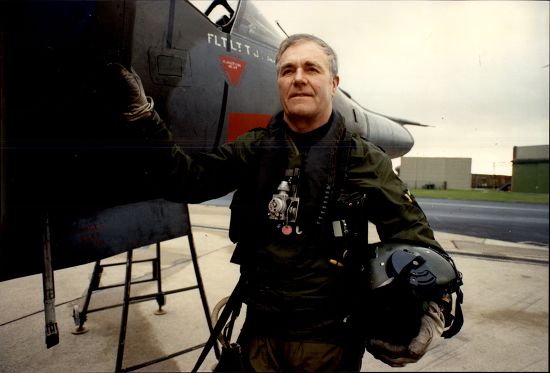 Oldest Fighter Pilot Raf 57 Year Editorial Stock Photo - Stock Image ...