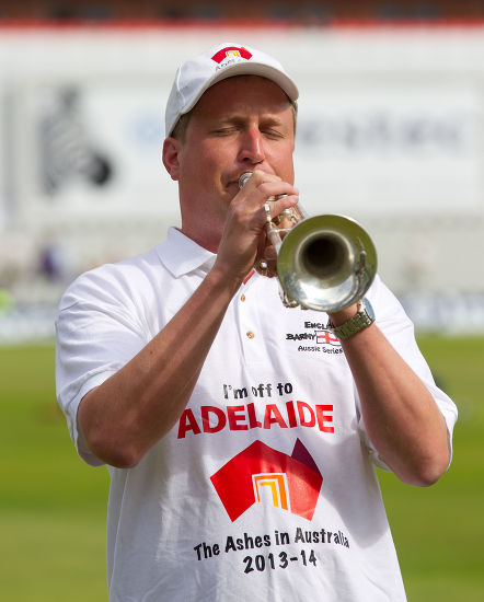 Billy Cooper Barmy Army Trumpeter Editorial Stock Photo - Stock Image ...