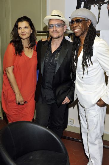 Bono Ali Hewson Nile Rodgers Editorial Stock Photo - Stock Image ...