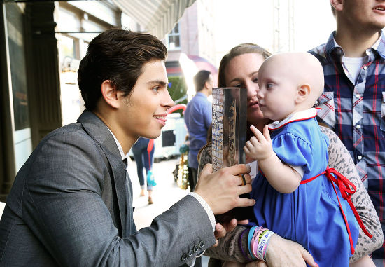 Jake T Austin Lilly Bumpus Oneyearold Editorial Stock Photo - Stock ...