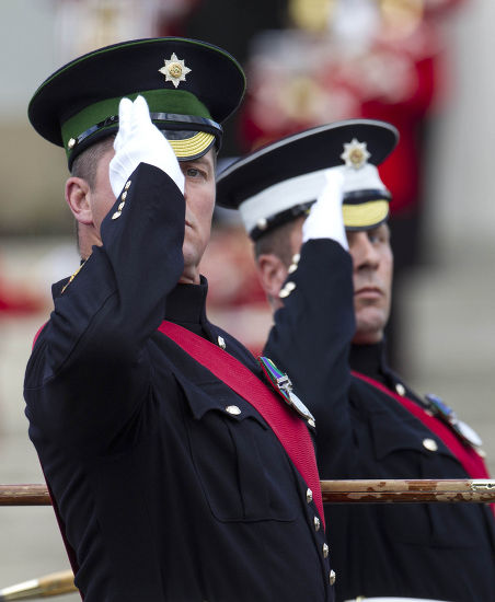 Sergeant Majors On Parade Editorial Stock Photo - Stock Image ...