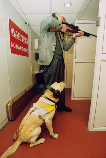 Blind Man Shooting Editorial Stock Photo - Stock Image | Shutterstock