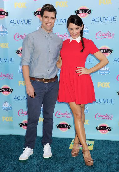 Max Greenfield Tess Sanchez Editorial Stock Photo - Stock Image ...