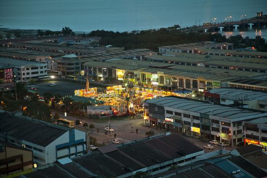 Funfair Downtown Melaka Editorial Stock Photo - Stock Image | Shutterstock