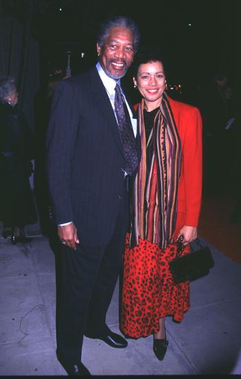 Morgan Freeman Wife Editorial Stock Photo - Stock Image | Shutterstock